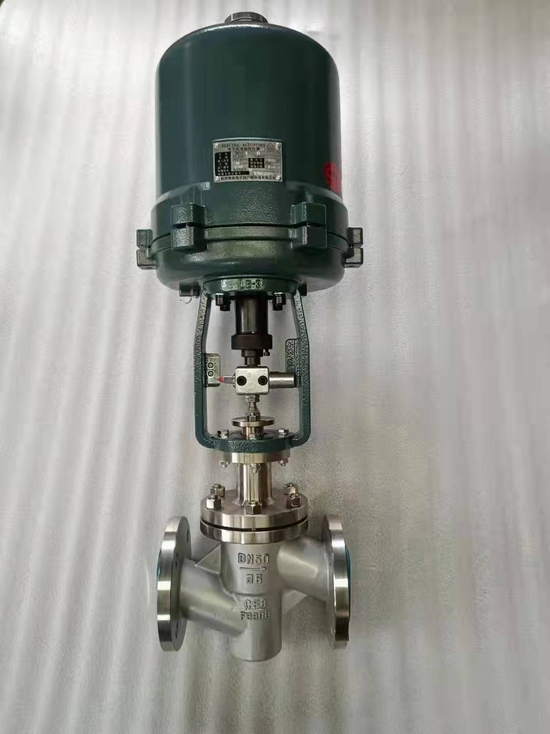 ZDLPF-16P电动衬氟调节阀 ZDLP-25K DN65蒸汽电动调节阀