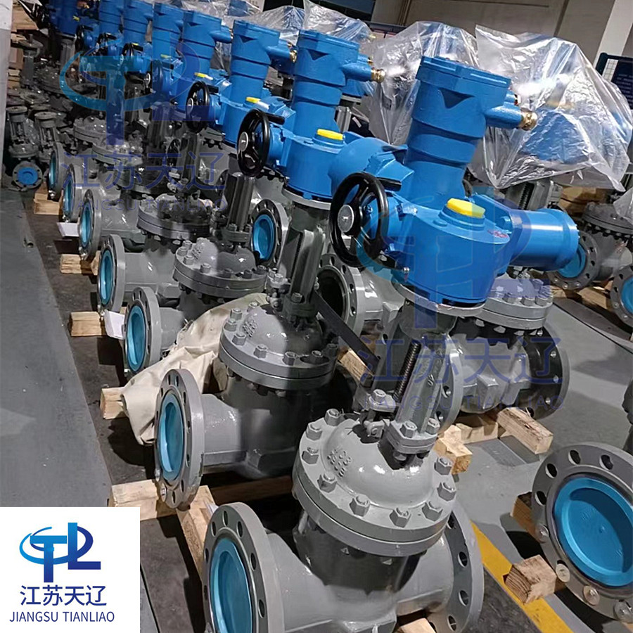 矿用一体式总线型电动闸阀MKZ941H-40C-DN250江苏天辽 RS485总线通讯Modbus总线协议_矿用一体式总线型电动_江苏天辽自动化科技有限公司