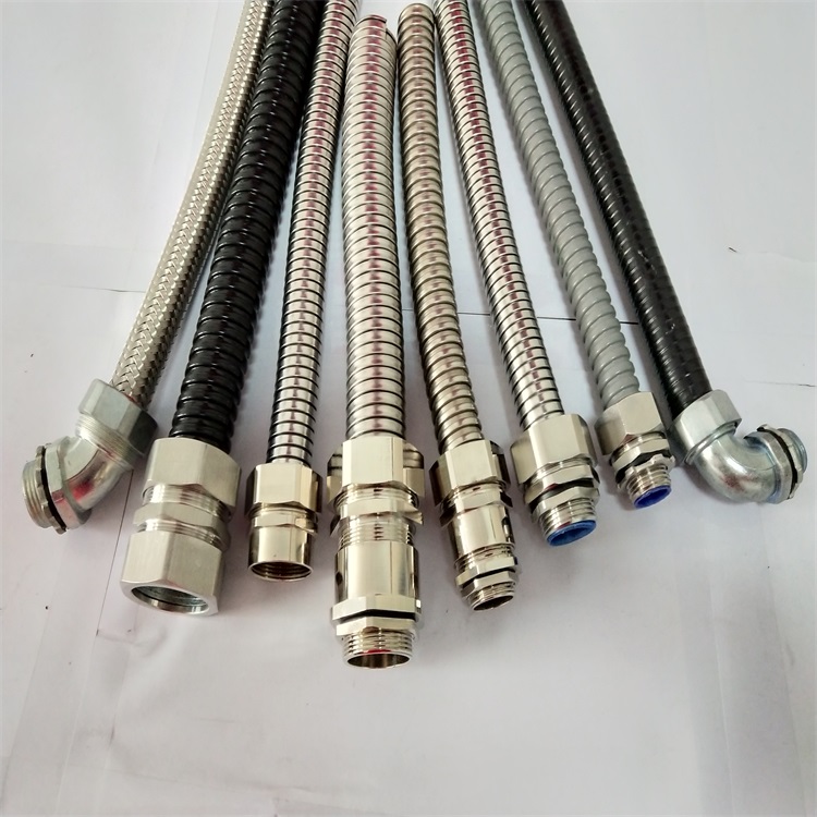 批发蓝田县不锈钢蛇皮管接头DN16卡套接头自固式接头DPJ端接头_不锈钢蛇皮管接头_宝鸡福莱通机械有限公司