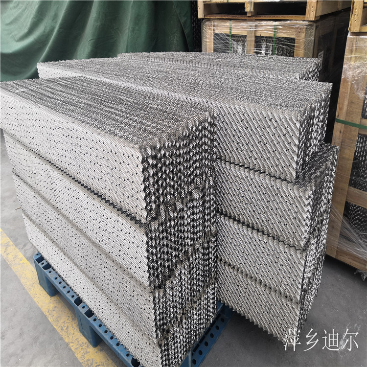 不锈钢波纹穿孔填料 350Y孔板波纹填料 450Y波纹填料 迪尔填料-机械设备网