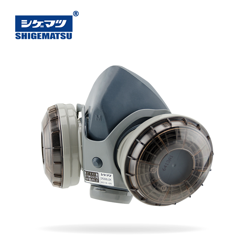 国内一级代理泽津伟业日本重松制作所DR28SU2K双滤盒防粉尘面具