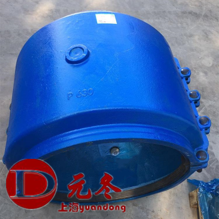 PVC管法兰堵漏器 P225 对焊口哈弗管卡 DN500-搜了网