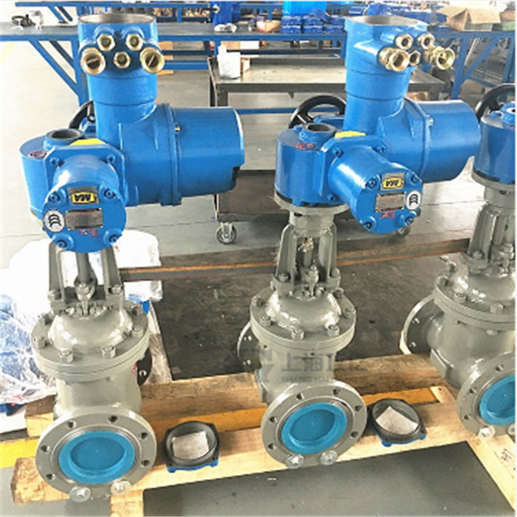 有MA带煤安证MZ941H-40C/100C-DN100矿用隔爆型电动闸阀-搜了网