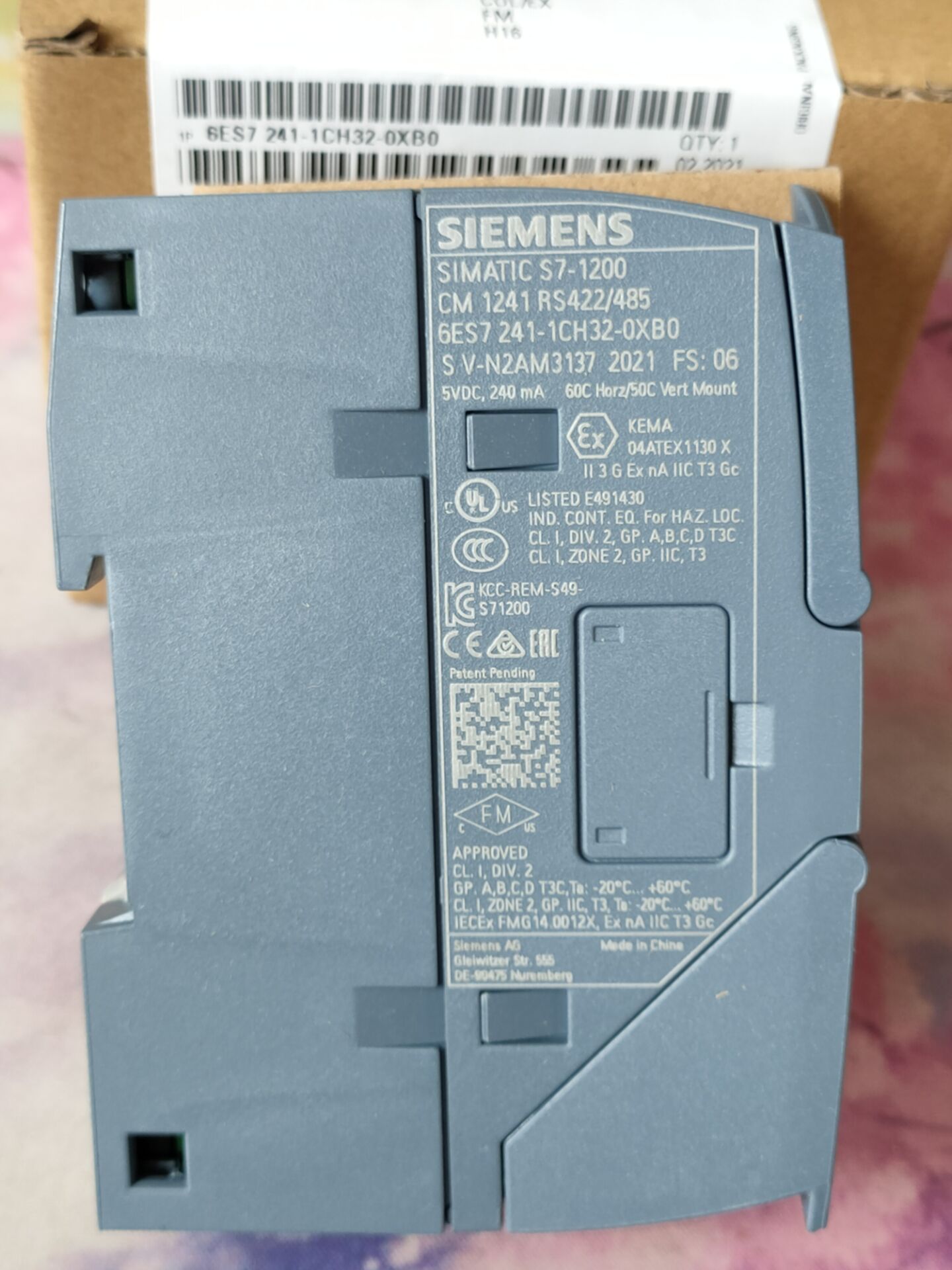 西门子PLC模块6ES7241-1CH32-0XB0_西门子PLC模块6ES7241_上海湘融自动化科技有限公司