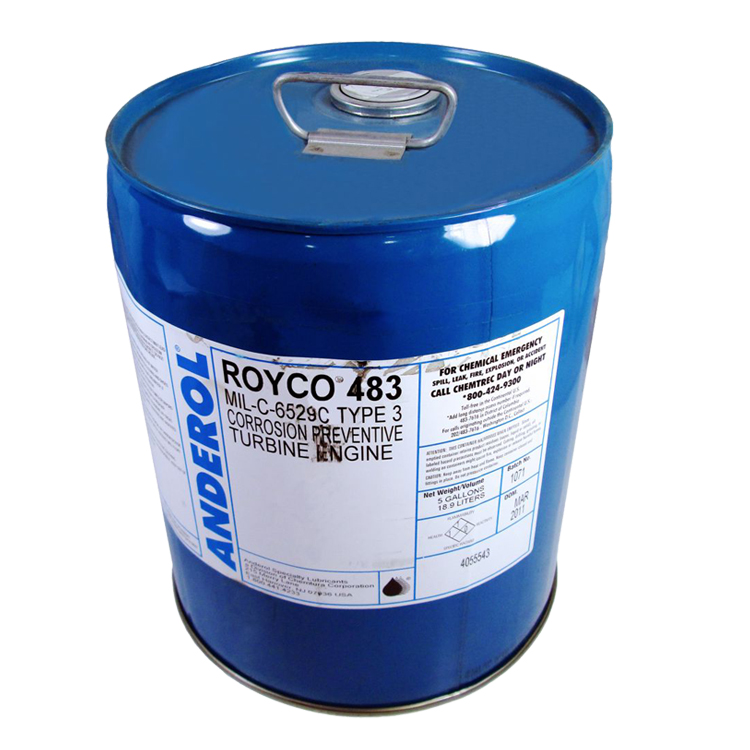 ROYCO 483防锈油 安润龙涡轮发动机封存油 供应封存防锈油_ROYCO 483防锈油_湖南军网物资有限公司