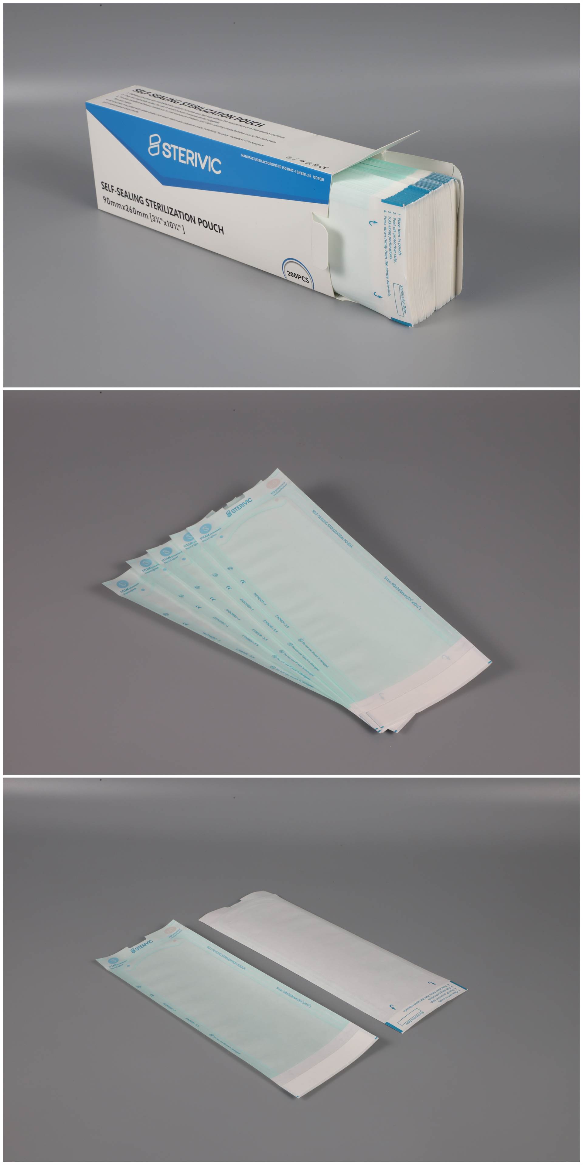 斯德瑞牌一次性消毒自封袋可定制_自封袋_安徽宜人医用包装有限公司