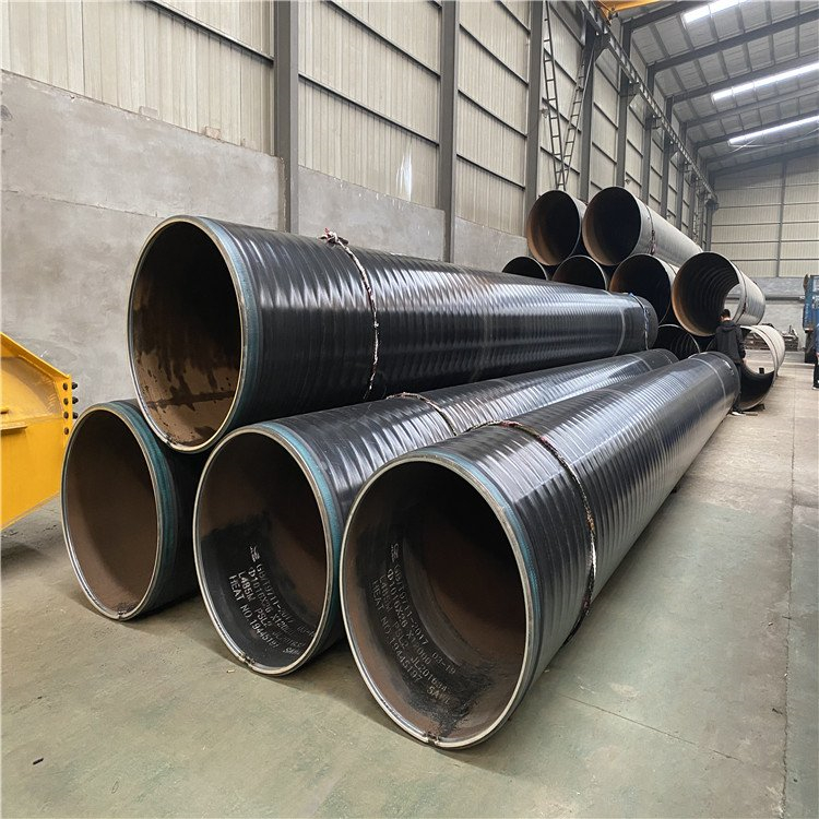 管道防腐3pe防腐钢管执行标准 地埋3pe防腐螺旋钢管优点_3pe防腐钢管_沧州广汇管业有限公司（销售部）