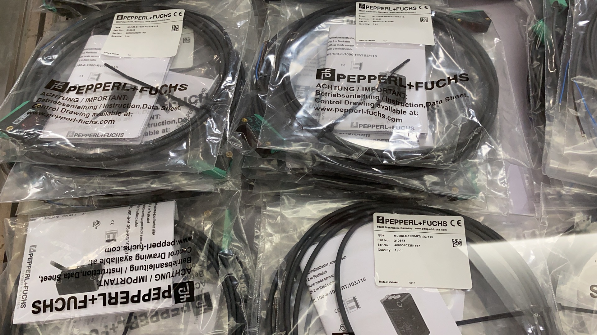 倍加福 ML100-8-W-200-RT/102/115 光电接近开关 232186 视频-搜了网