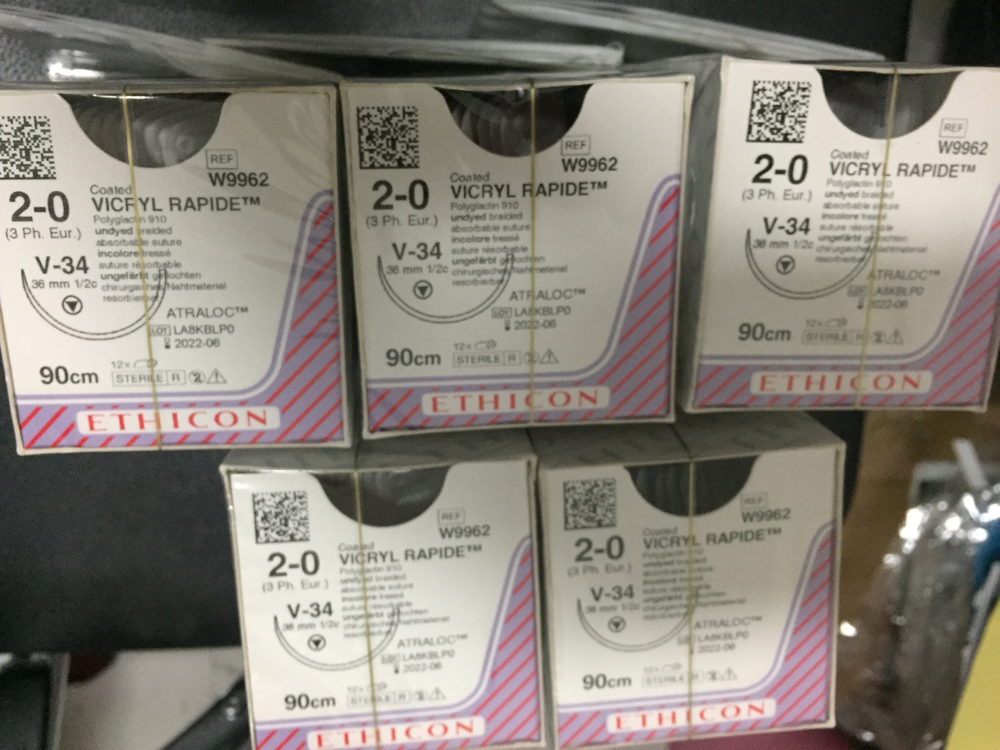 美国强生 可吸收性缝线 W9962-搜了网