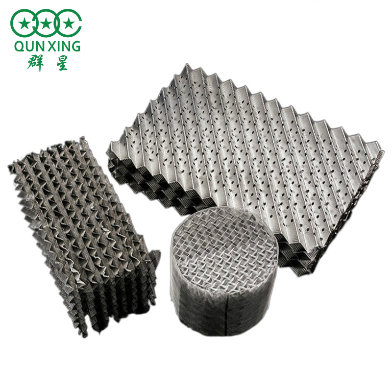 金属规整波纹填料 不锈钢304材质 石油化工使用 群星供应 125Y 250Y -搜了网