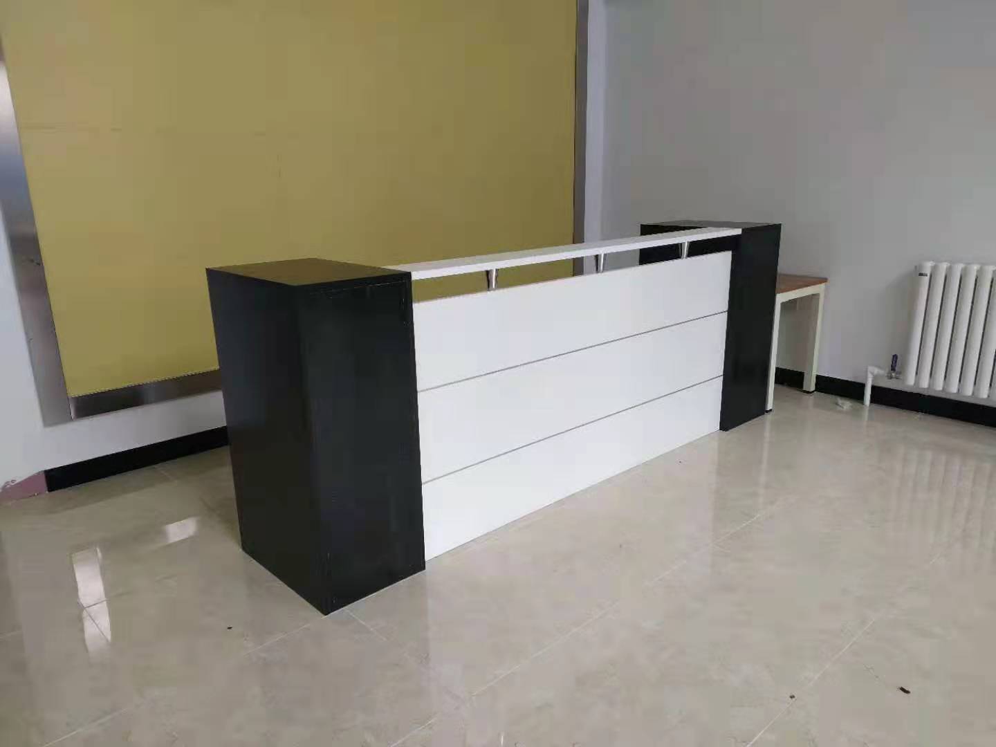 前台接待办公桌双人时尚简约现代价格、电话、图片