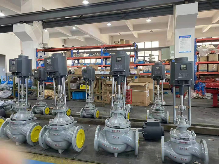 单座调节阀ZDLP-16K DN20 DN25 DN32 DN40电子式电动调节阀-搜了网