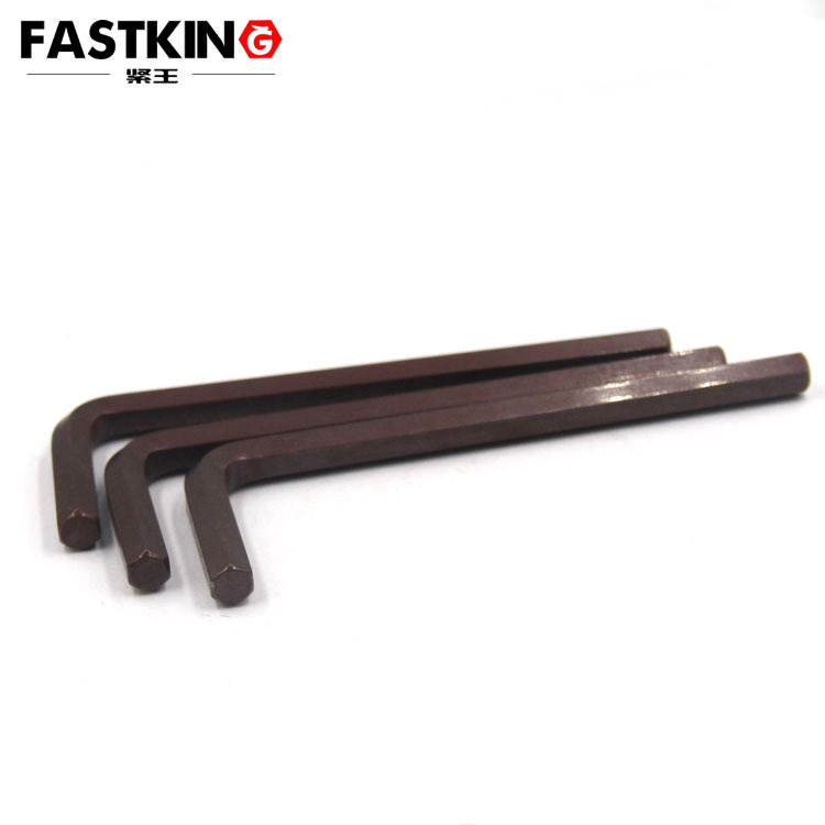 紧王S2加硬发红内六角扳手DIN911 L型五金工具手动扳手M1.5-M19-搜了网