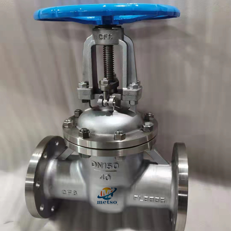 手动不锈钢闸阀 Z41W-16P DN100闸阀 -搜了网