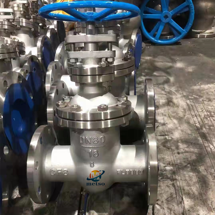 手动不锈钢闸阀 Z41W-16P DN100闸阀 -搜了网