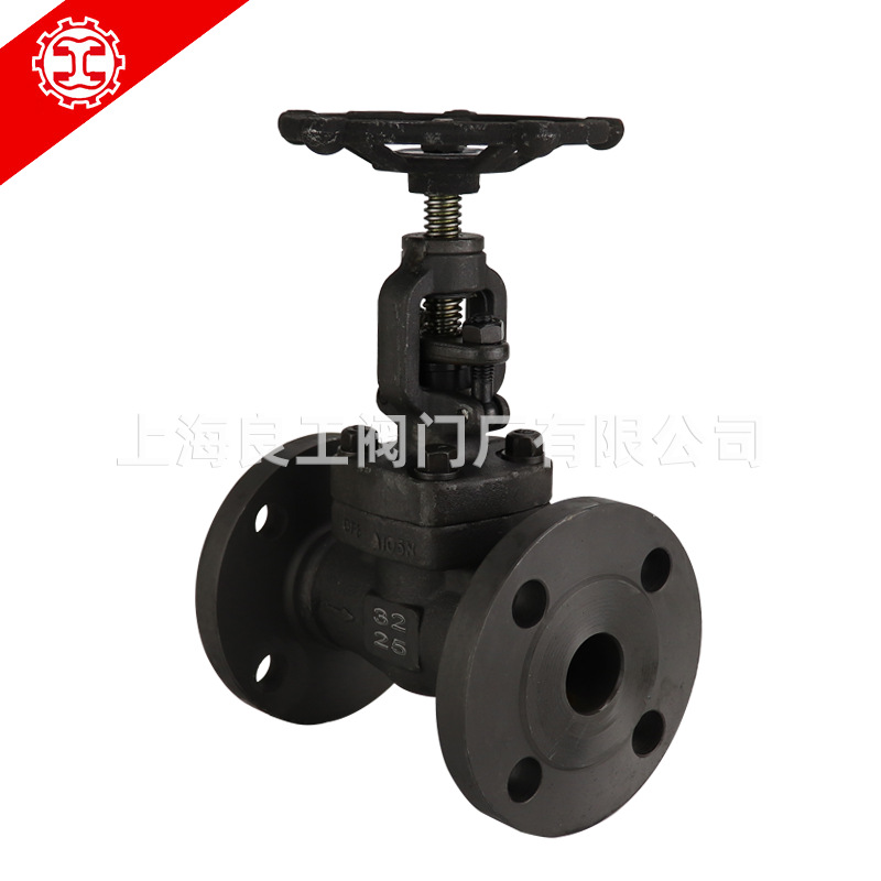 锻钢法兰闸阀A105材质锻造阀体耐温耐压闸阀Z41H-25-搜了网