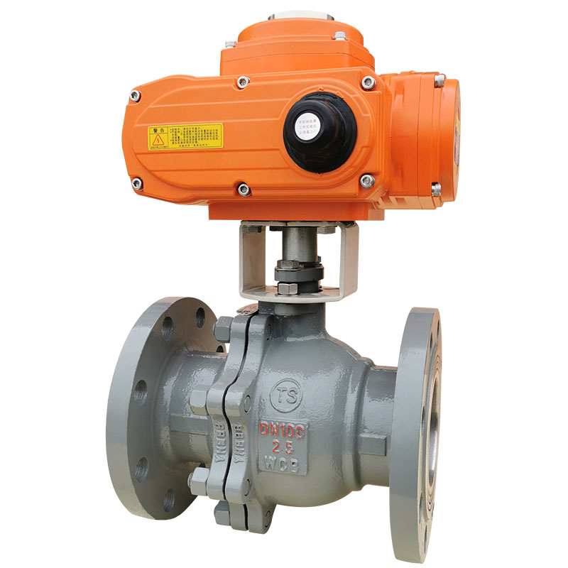 Q941F-64C Q941F-100C电动高压法兰球阀 空气蒸汽燃气天然气开关阀-搜了网