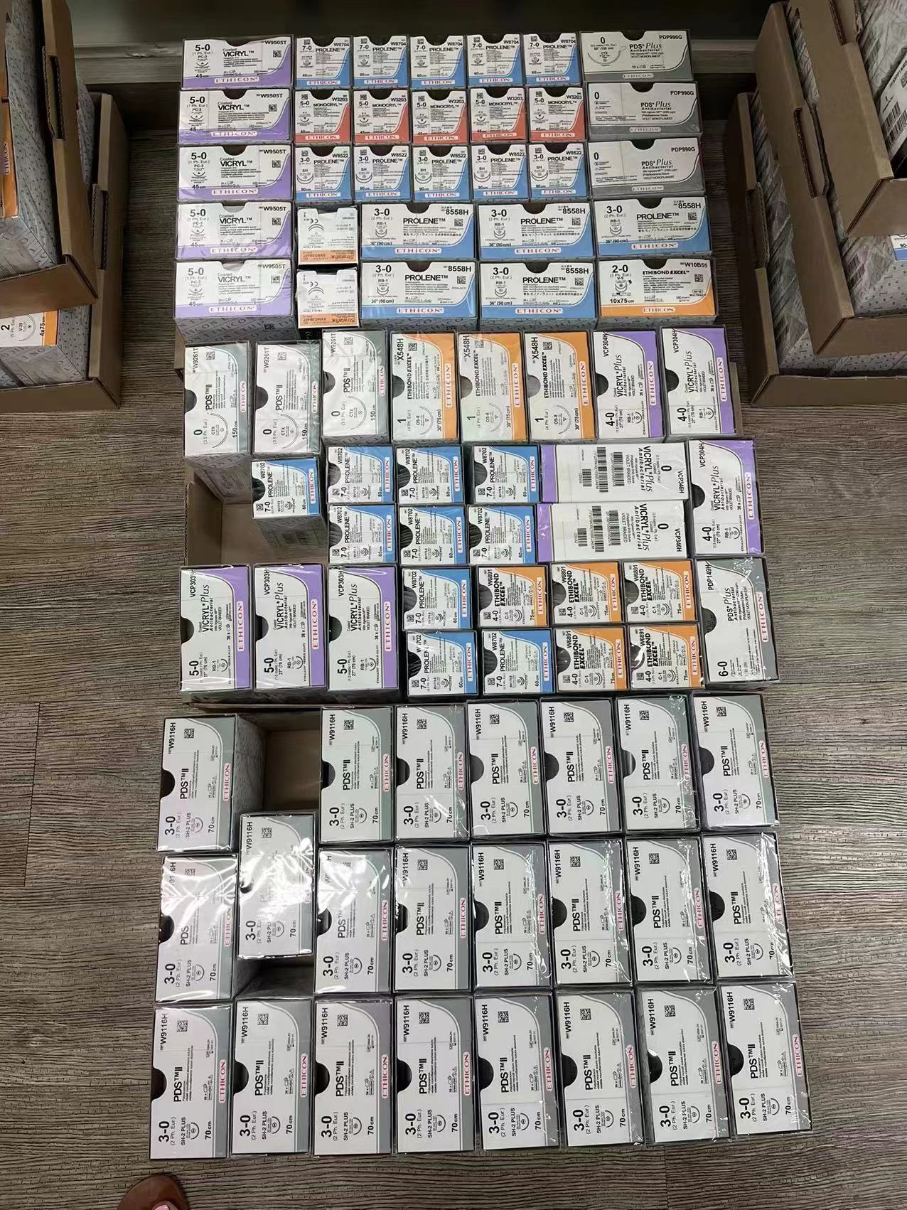 强生 可吸收外科缝线 倒刺线 鱼骨线 SXPD2B412 SXPD2B400、SXPD2B401、SXPD2B402、-搜了网