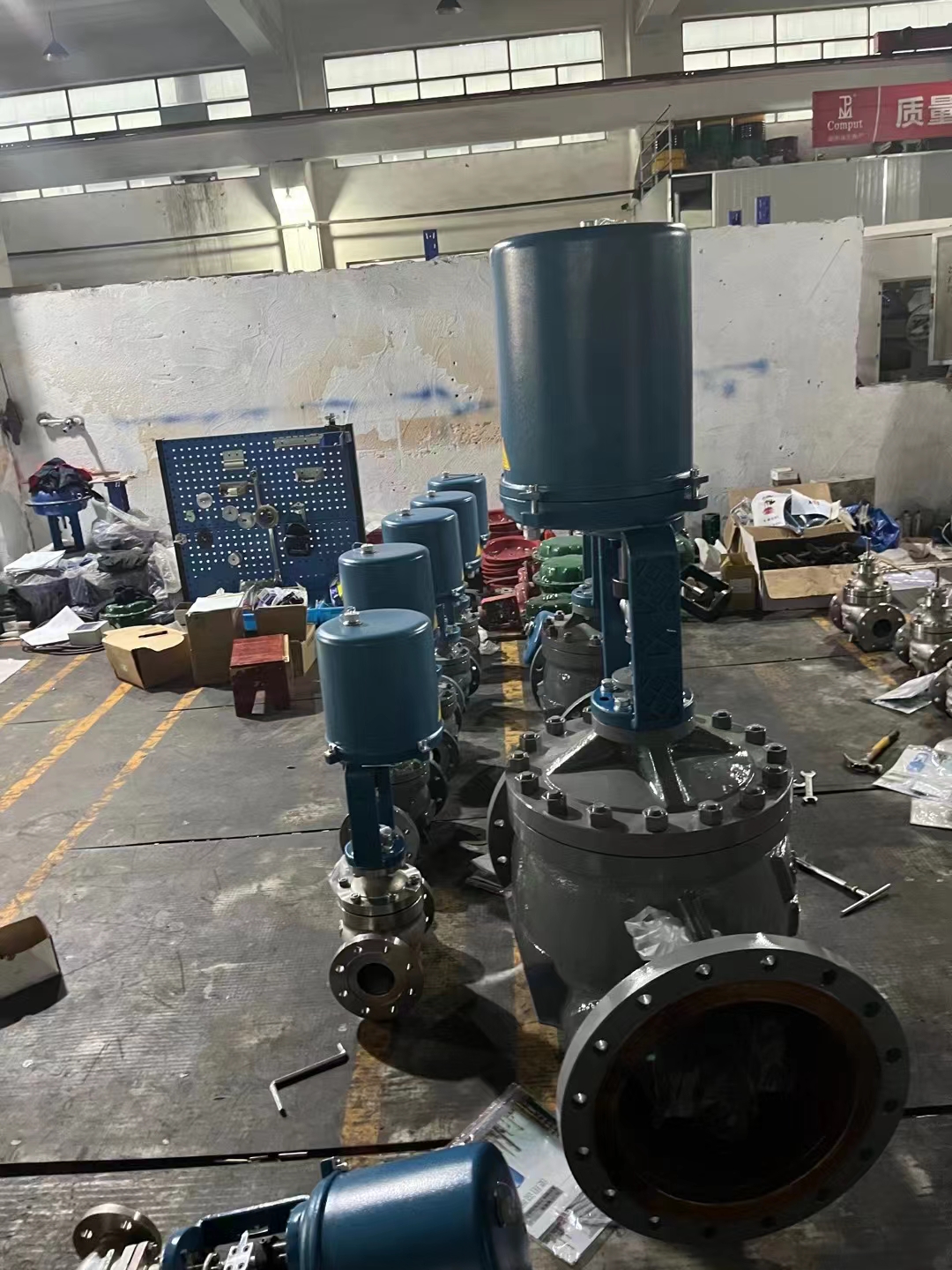 智博睿电动调节阀ZAZP-16K DN25电动单座调节阀 电子式电动调节阀-搜了网