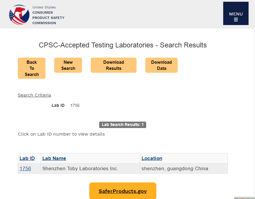 注意儿童产品CPC证书必须由CPSC认可实验室出具_儿童产品_深圳市腾标检测有限公司