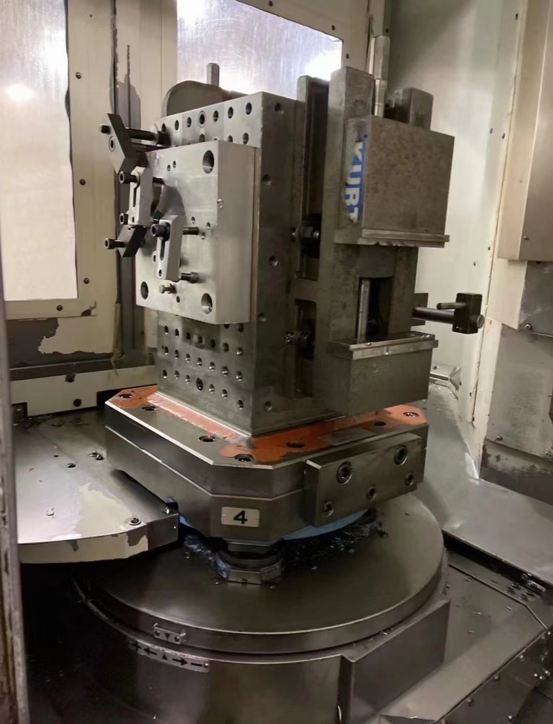 出售日本牧野A55E卧式加工中心二手400卧加