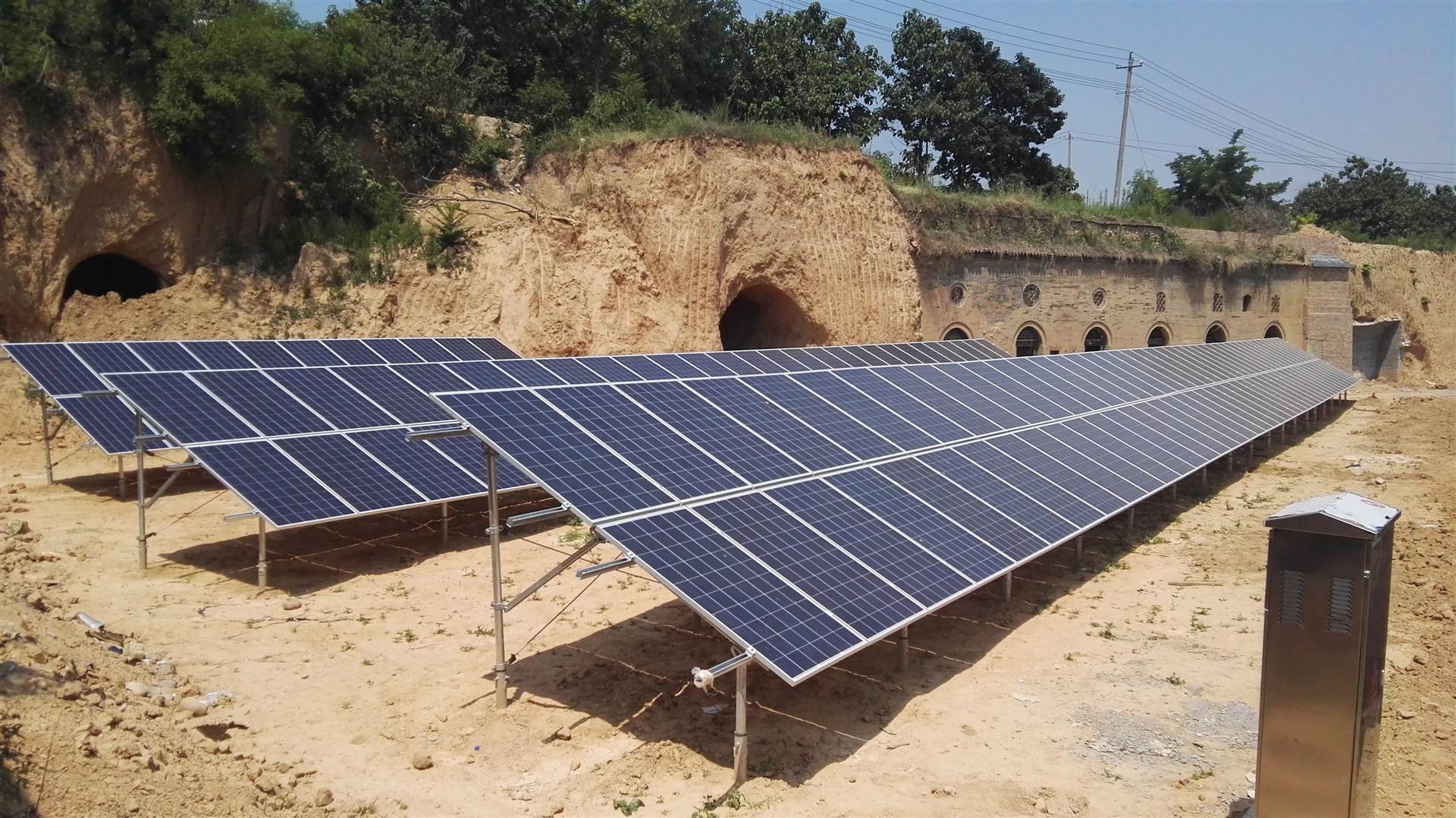 70KW太阳能发电系统，70KW光伏电站-搜了网