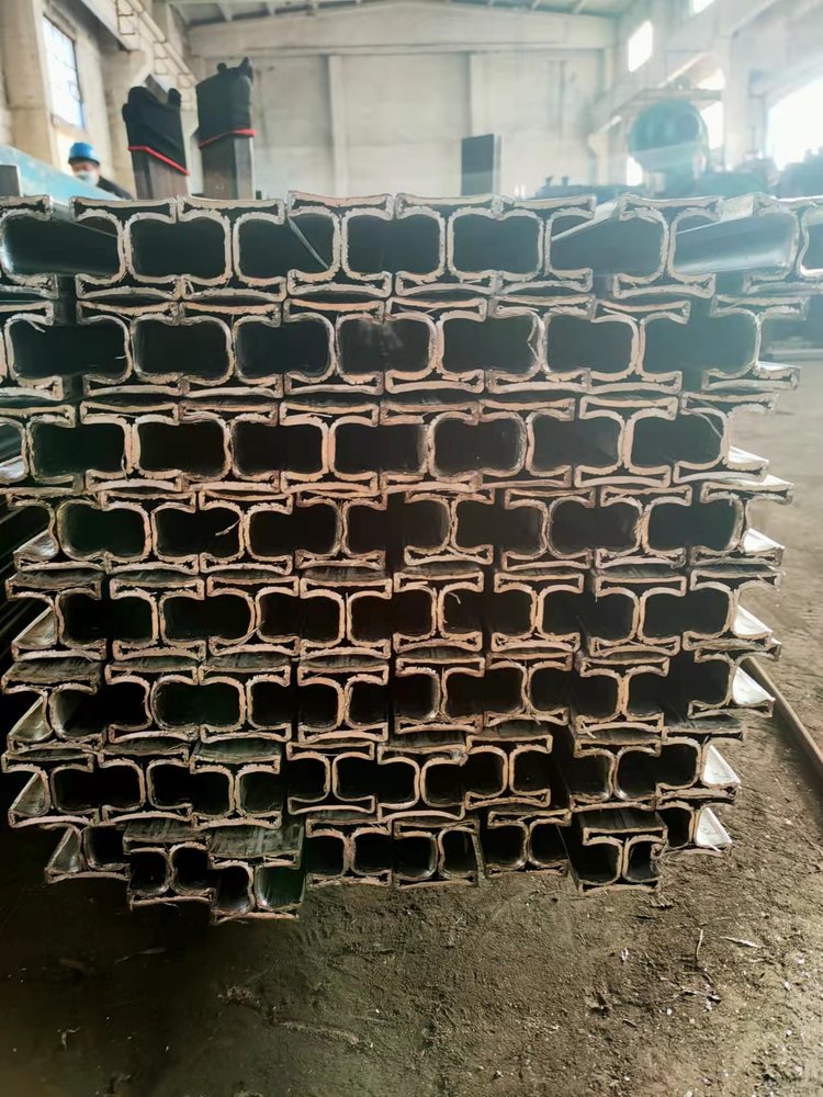 镀锌带凹型管尺寸，40*60双面凹槽管， 防腐耐蚀库存充足 -搜了网