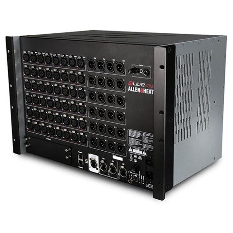 Allen&Heath DLIVE CDM48 48路麦克风线路输入24线输出混合机架_音频接口箱_凤彩凰音频科技(广州)有限公司
